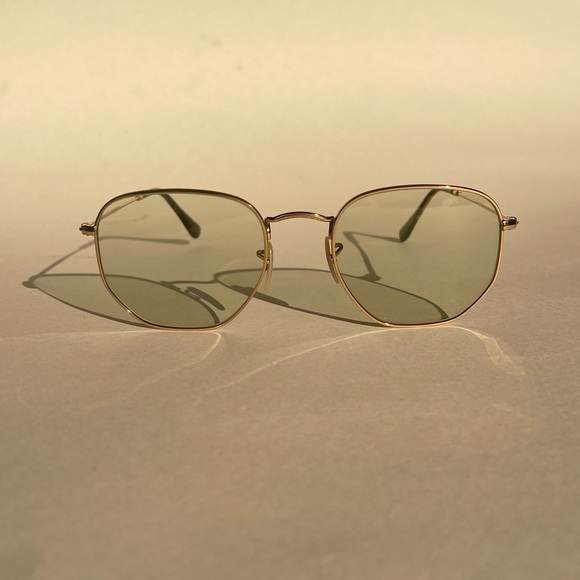 Ray-Ban | Accessories | Custom Ray Ban Hexagonal Sunglasses | Poshmark